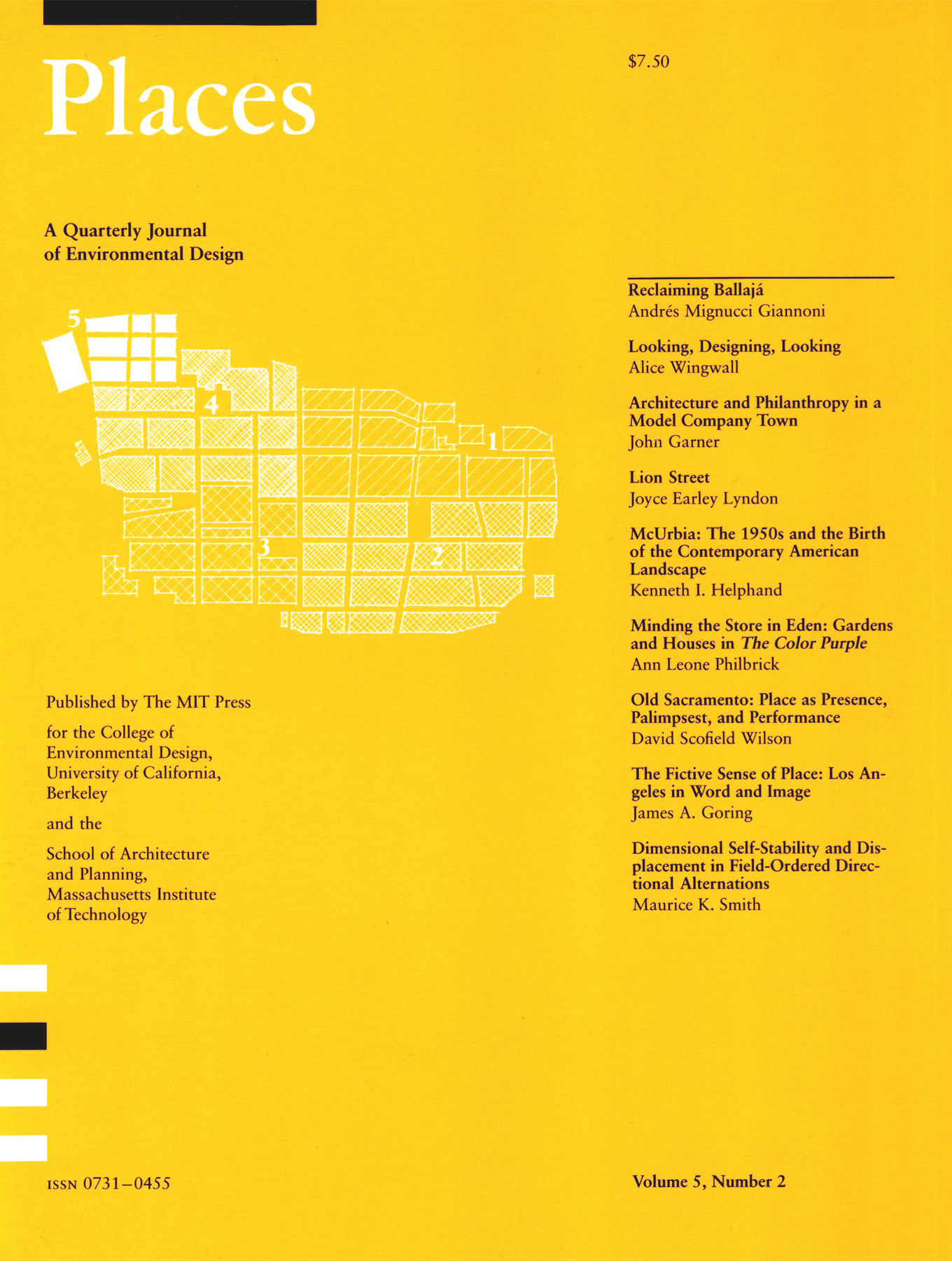 Learning from Existing Cities | Places Print Archive