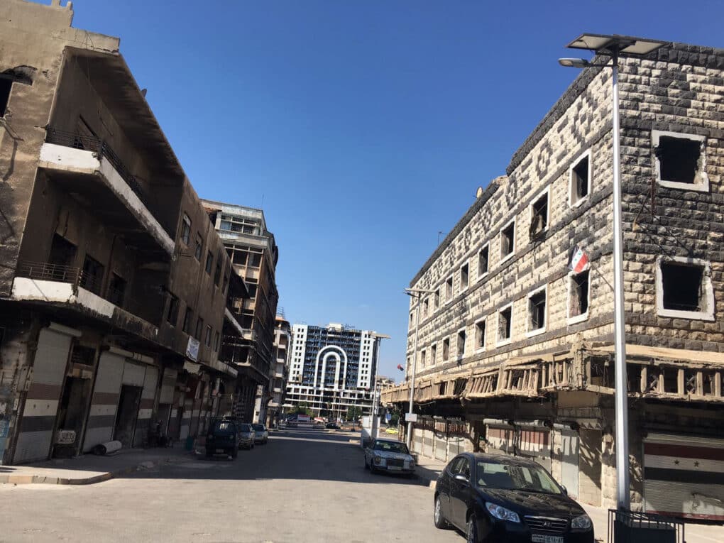 Memory Maps of Homs, Syria (The City and the City and the City)